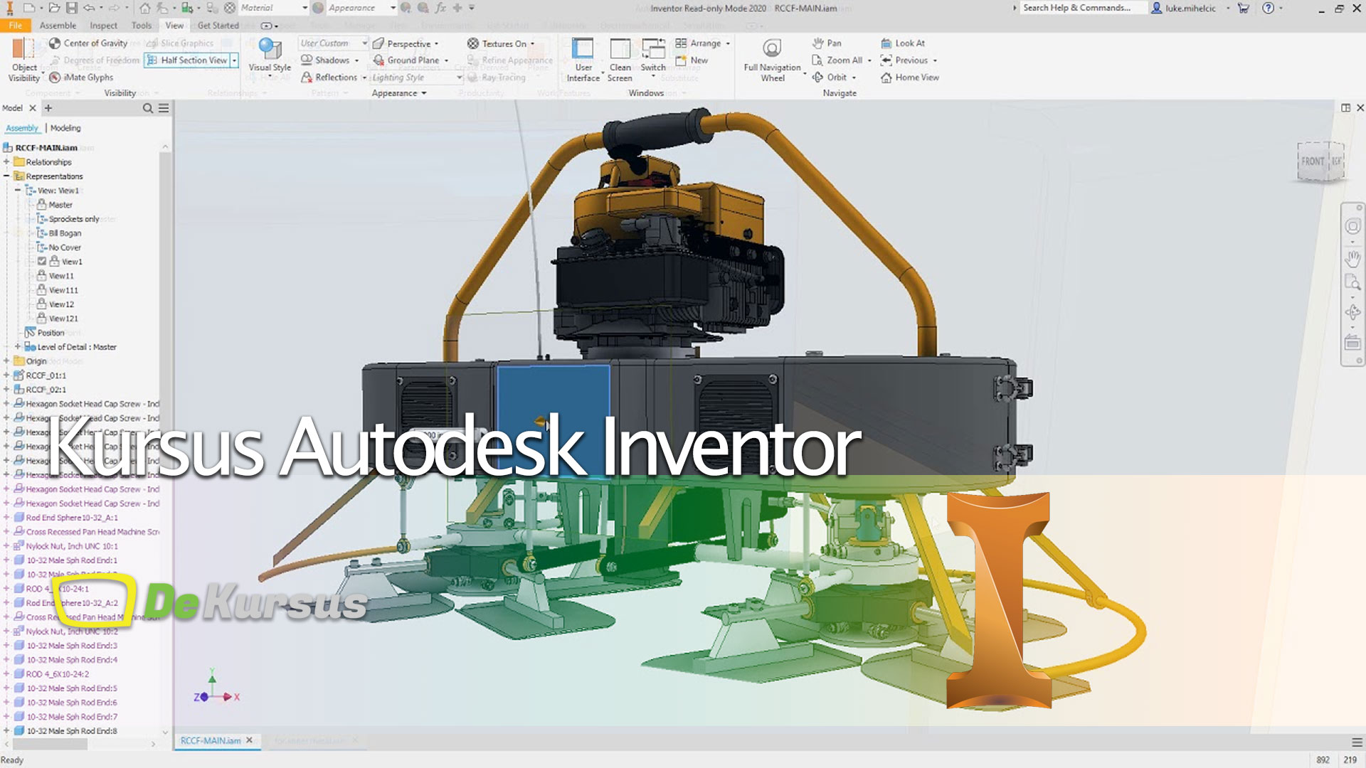 Kursus Autodesk Inventor